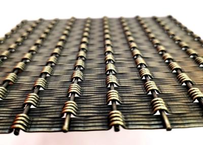 China Antique Plated Archiectural Metal Mesh For Elevator Decoration And Wall Covering for sale