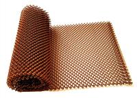 China Chain Link Type Lightweight Aluminum Metal Mesh Drapery For Space Divider for sale