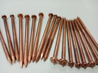 China Conical Tip Capacitor Discharge CD Stud Welding Pins Copper Plated Mild Steel for sale