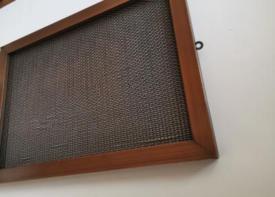 China Cable Rod Architectural Wire Mesh Fabric For Facade Cladding Or Room Divider for sale