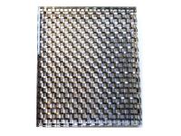 China Custom Weave Wire Fabric Laminated Glass For Ground Level Windows Doors for sale