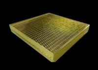 China Custom PVB Film Anti Fire Safety Fabric Laminated Glass With Copper Wire Mesh for sale