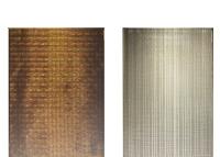 China Bronze Copper Wire Mesh Art Laminated Glass shower Screen for sale