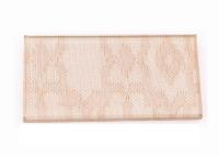 China Wall Covering Art Glass With Plain Woven Mesh Interlayer for sale