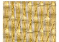 China 0.28mm Metal Mesh Inter Media For Laminated Glass for sale