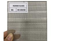 China Sliding Doors Elegant Wire Fabric Laminated Glass 13 Mm for sale