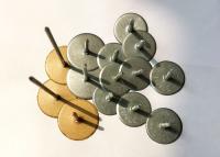 China Removable Iron Gauze Galsswool Cuphead Cd Weld Pins for sale