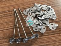 China Round Or Rectangular Stainless Steel Lacing Anchors With Hooks for sale
