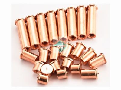 China No Thread Flanged Stud Welding Pins M3 M10 Diameter With Chrome Nickle Plated for sale