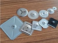 China 30mm Aluminum Metal Stainless Steel Self Locking Washer For Fixing Rock Wool With Weld Pins for sale