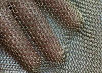 China Welded 0.53mm Wire Diameter Chain Mail Mesh For Security Gloves Clothes for sale