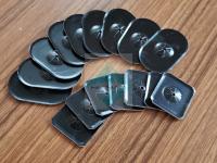 China Square Self Locking Washer Solar Panel Bird Mesh Clips Matching J Nails for sale