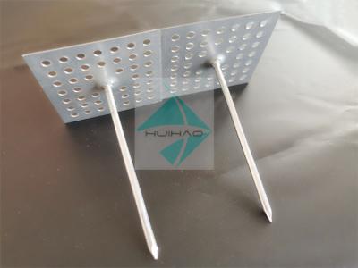China 3.4mm Thickness ODM Stainless Steel Insulation Pins Perforated Base for sale