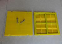 China 610mmx305mmx45mm Polyurethane Screen Panel Coal Washing And Tailiing Dewatering for sale