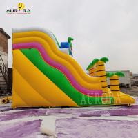 China Yellow All Ages Commercial Inflatable Slide Customized For School Events Fun And Safe for sale