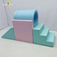 China Pastel Baby Soft Play Climbing Blocks For Party Rental Custom Soft Play Equipment for sale