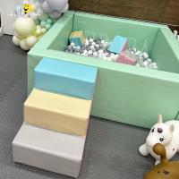 China Pastel Baby Soft Play Climbing Blocks For Party Rental Custom Soft Play Equipment for sale