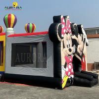 China Cartoon Character Inflatable Adults Bouncy Castle Kids PVC Bouncy Castle for sale
