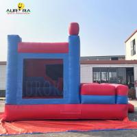 China Spider Man Theme Colorful Inflatable Bouncy Castle Bouncer Combo Customized for sale