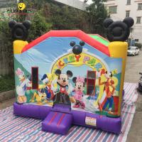China Minnie Mouse Inflatable Bounce House Inflatable Mickey Jumping Castle For Kids Park for sale