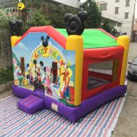 China Minnie Mouse Inflatable Bounce House Inflatable Mickey Jumping Castle For Kids Park for sale
