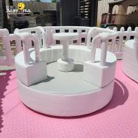 China White Pink Soft Play Package Set Playground Baby Indoor Outdoor Soft Play Equipment for sale