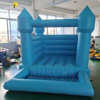 China High Quality Blue Wedding Bouncer House With Ball Pit For Sale for sale