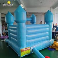 China High Quality Blue Wedding Bouncer House With Ball Pit For Sale for sale