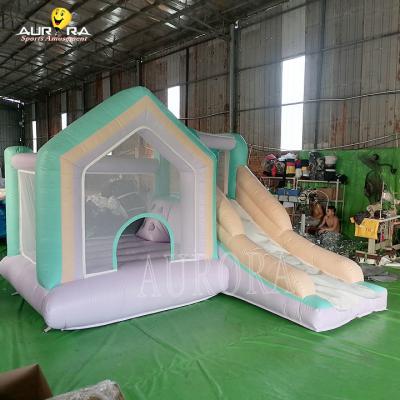 China Factory Price Children Outdoor Indoor Inflatable Bouncing Castle With Slide for sale