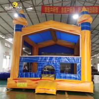 China yellow Jumping Castles Bouncy Castles Kids Bounce House Inflatable Bounce House for sale
