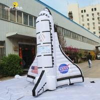 China Customized Advertising Inflatables Space Shuttle Blow Up 3m Simulated Aircraft for sale