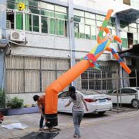 China Aurora Inflatable Advertising Signs Dummy Air Puppet Clown Sky Dancer Person for sale