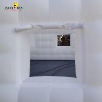 China Commercial Backyard Inflatable Nightclub Tent Portable Inflatable Air Cube Tent for sale