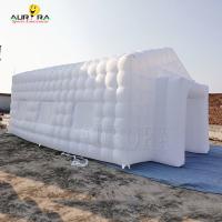 China Commercial Backyard Inflatable Nightclub Tent Portable Inflatable Air Cube Tent for sale