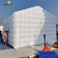 China Commercial Backyard Inflatable Nightclub Tent Portable Inflatable Air Cube Tent for sale