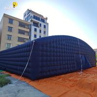 China Outdoor Inflatable Nightclub Tent Large Black Disco Party Tent Custom for sale
