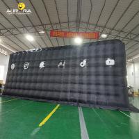 China Portable Inflatable Nightclub Tent Disco Lighting Music Bar Party Inflatable Cube Tent for sale