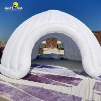 China PVC White Inflatable Dome Tent / Outdoor Inflatable Igloo For Exhibition for sale