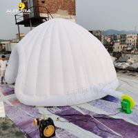 China PVC White Inflatable Dome Tent / Outdoor Inflatable Igloo For Exhibition for sale