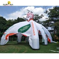China Outdoor Nightclub Inflatable White Tent With 6 Legs Commercial Advertising Campaign for sale