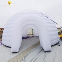 China Outdoor White Giant Inflatable Dome Tent 15m Diameter PVC For Advertising for sale