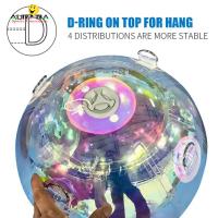 China PVC Colored Decorative Inflatable Mirror Spheres Customized Large Mirror Ball for sale