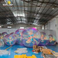 China Event Decoration Sphere Inflatable Mirror Balloon Spheres Wedding Laser Disco for sale