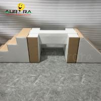 China Beige Foam Inflatable Soft Play Equipment For Toddlers And Preschoolers for sale