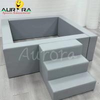 China Outdoor Commercial Grey Soft Play Equipment Playground Children Games for sale