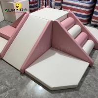 China Kids Soft Play Climber Set Children Eco Friendly Foam Soft Play Set Area for sale