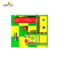 China Toddle Indoor Soft Play Equipment Yellow Green Red Customized Design for sale