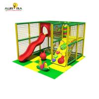 China Toddle Indoor Soft Play Equipment Yellow Green Red Customized Design for sale