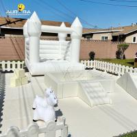 China Soft Play Climbers Playground Equipment Indoor White Bouncy Castle Toddler for sale