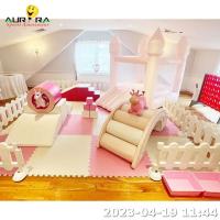 China Hot Sale Eco-Friendly toddler soft play indoor equipment with bouncer for sale
